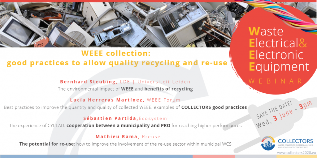 Webinar | WEEE collection: good practices to allow quality recycling ...